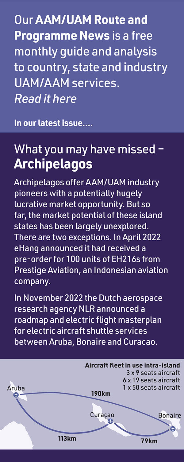 AAM/UAM route and programme news Archives - Page 2 of 2 - Urban Air ...