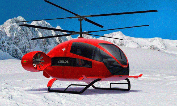 UASystems hybrid/electric eZELOS rotorcraft air taxi “on course for first flight in Spring 2023”