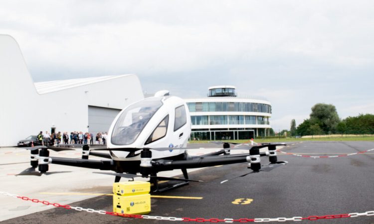 eVTOL transports medical cargo adjacent to populated areas to test ...
