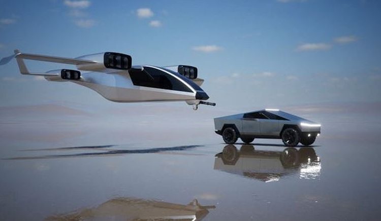 JETX’s new X2 Stealth eVTOL prototype inspired by the Tesla Cybertruck ...