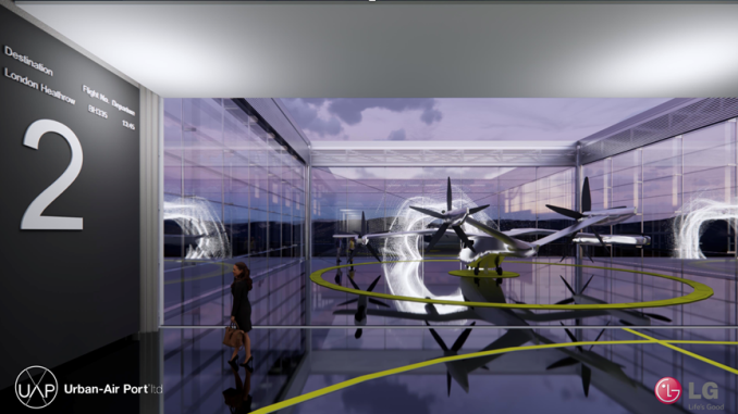 FI 2024: Urban-Air Port and LG launch AI-enabled digital vertiport concept