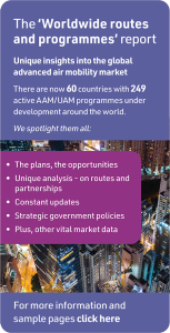 AAM/UAM route and programme news