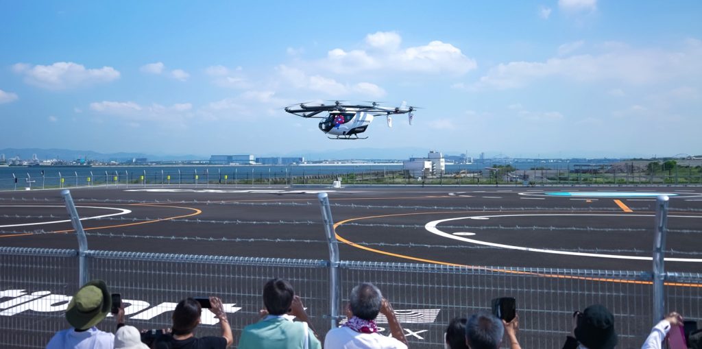 SkyDrive starts eVTOL demonstration flights at Expo 2025 in Osaka